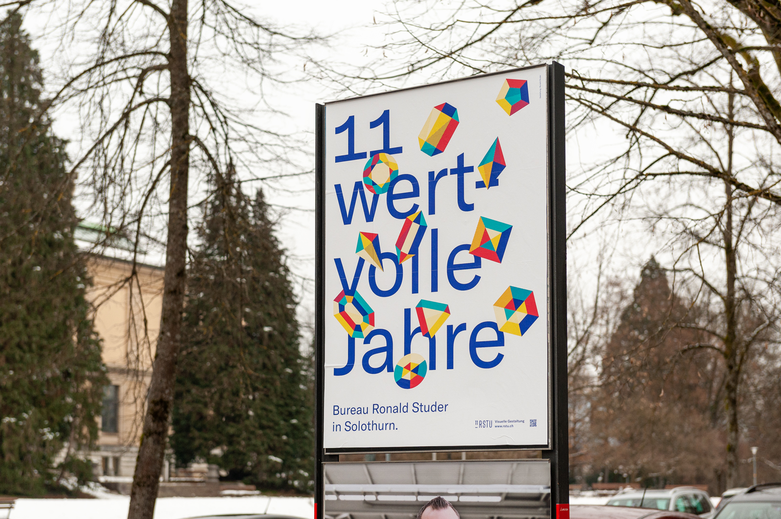 11-Jahr-JubiläumPlakat - Bureau Ronald Studer